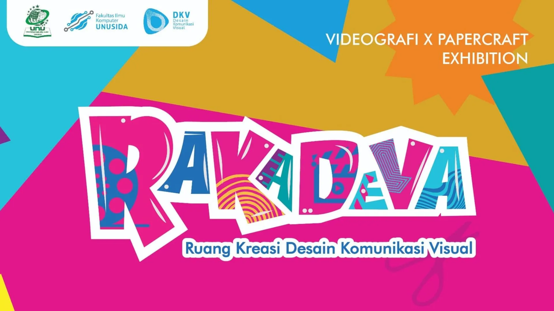 Keren! Mahasiswa DKV UNUSIDA Gelar Videografi and Papercraft Exhibition ...