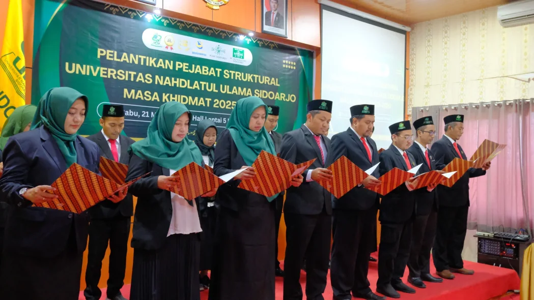Pejabat Stuktural UNUSIDA Masa Khidmat 2025-2029 Resmi Dilantik, Berikut Formasi Lengkapnya ...
