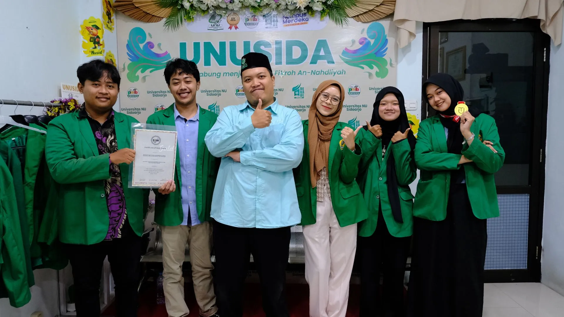 Mahasiswa UNUSIDA Raih Gold Winner dalam Kompetisi Internasional di ...