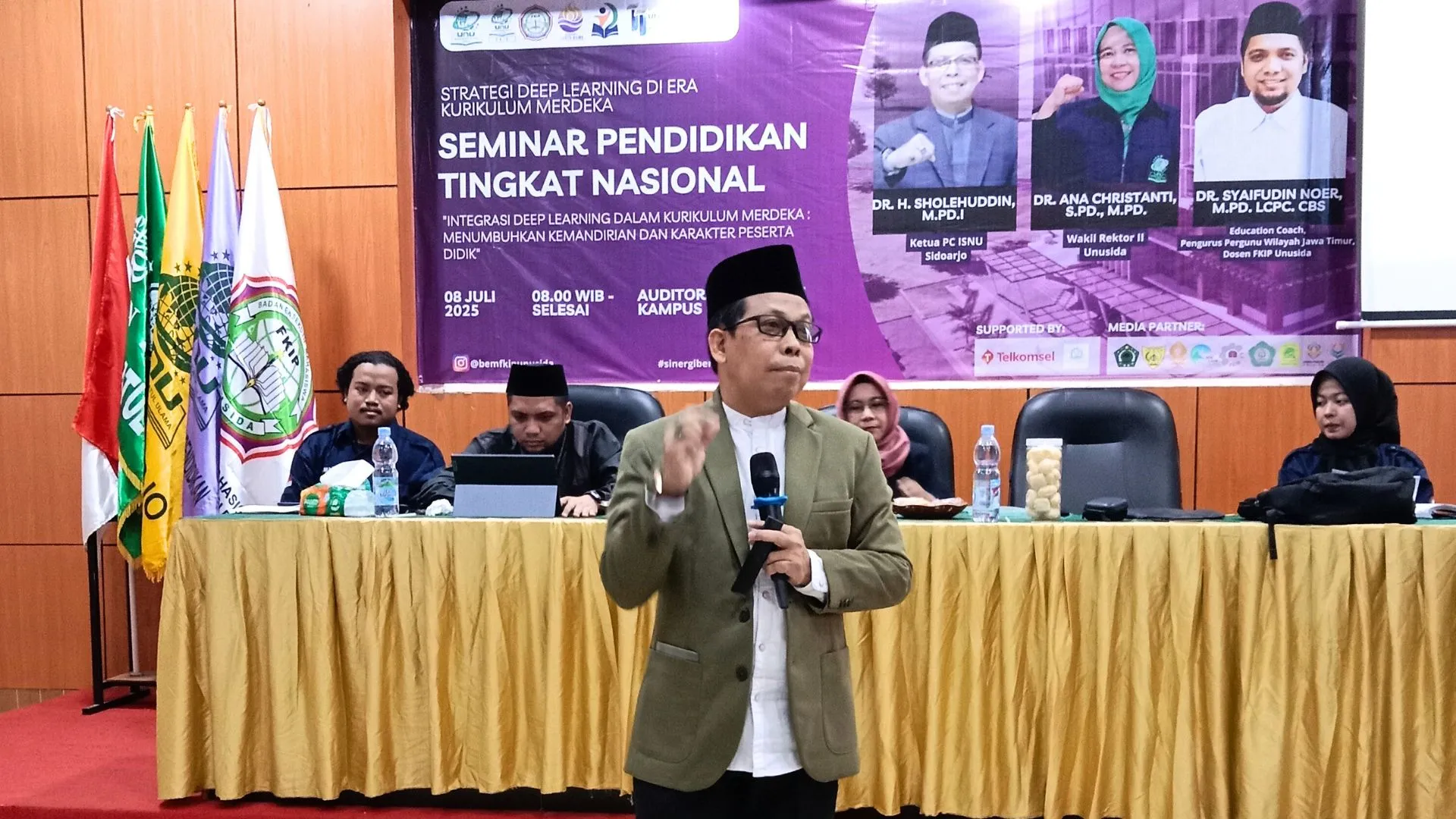 BEM FKIP UNUSIDA Gelar Seminar Pendidikan Nasional: Bahas Strategi Deep ...