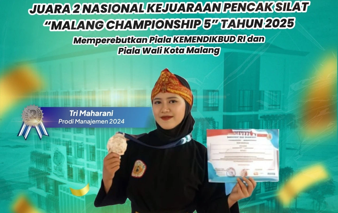 Tri Maharani, Mahasiswi UNUSIDA Raih Juara 2 Nasional Pencak Silat ...