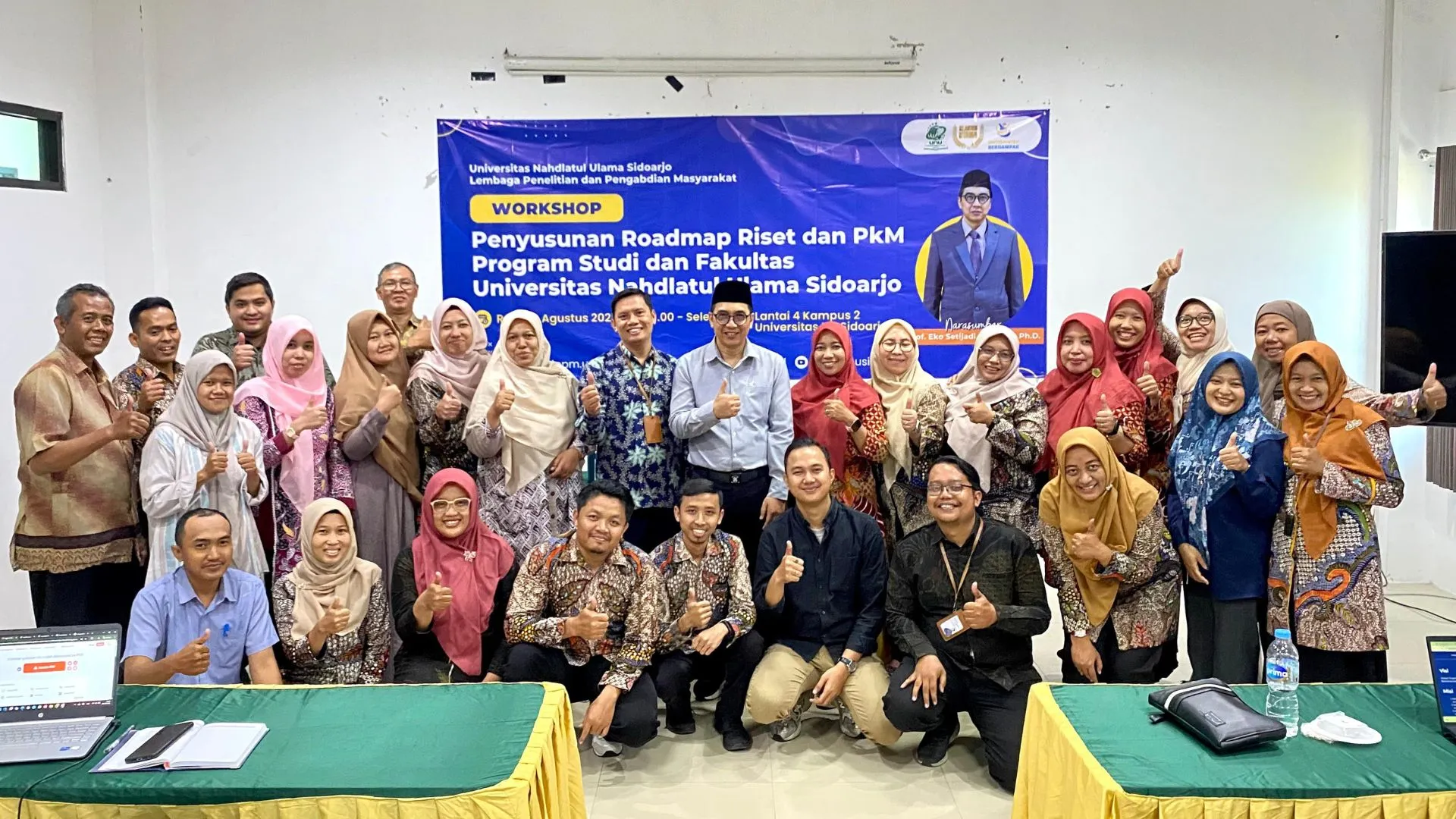 LPPM UNUSIDA Gelar Workshop Penyusunan Roadmap Riset dan PKM untuk Seluruh Dosen - Universitas ...