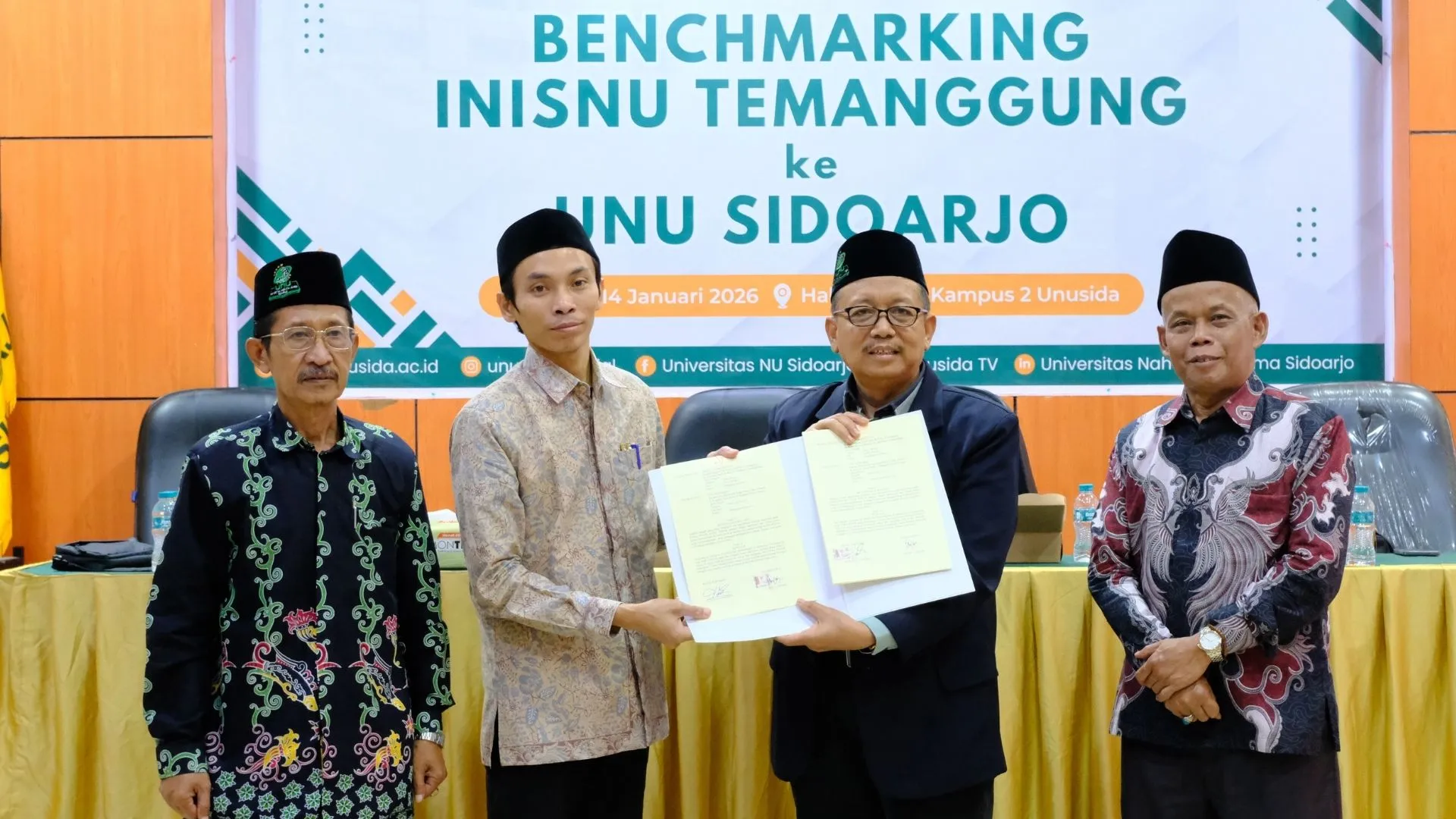 Komitmen Tumbuh Bersama, UNUSIDA Resmi Jalin Kerja Sama dengan INISNU ...