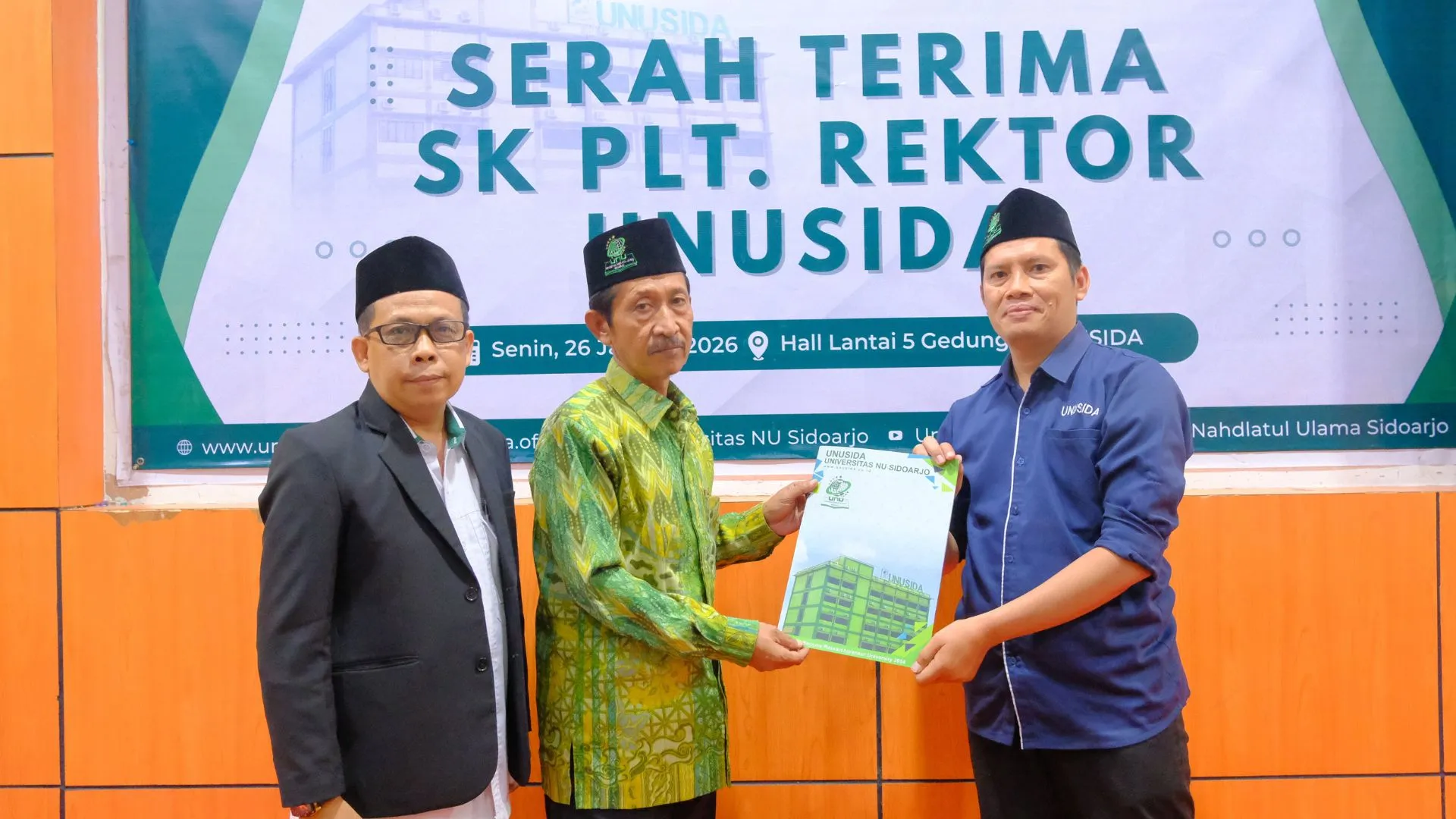 Resmi, Dr. Hadi Ismanto Menjabat Plt Rektor UNUSIDA - Universitas NU ...